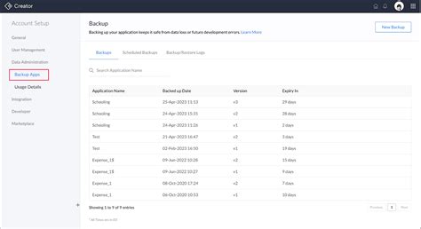 Backup And Restore Your Apps