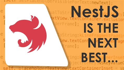Learn Nestjs From Scratch By Building An Api In 30 Minutes With Express And Fastify Youtube