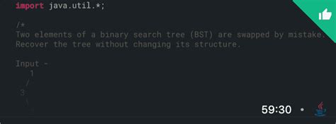 Recover Binary Search Tree