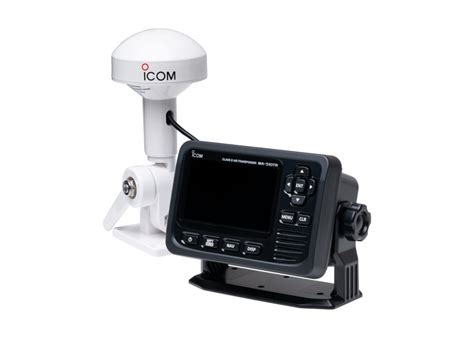 Icom Transpondeur Ais Ma 510tr Avec écran Et Antenne Gps Ma 510tr