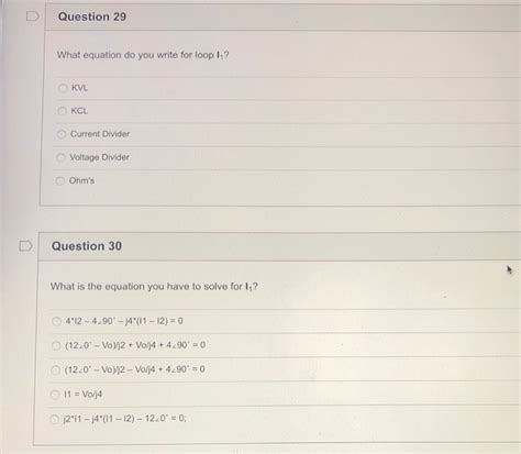 Solved Find V In The Following Circuit Using Loop Analysis