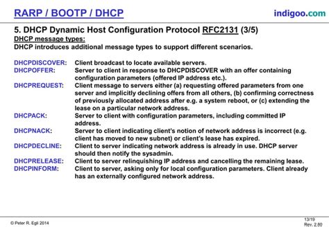 Rarp Bootp Dhcp And Pxe Protocols Pdf