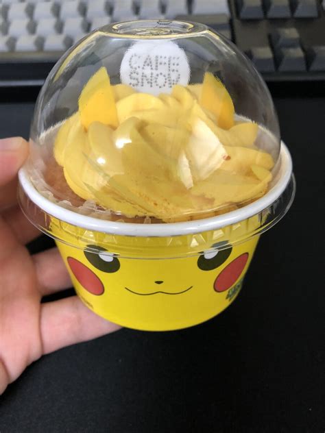 포켓몬 피카츄 망고컵케이크 꽤 맛있네 유머 게시판