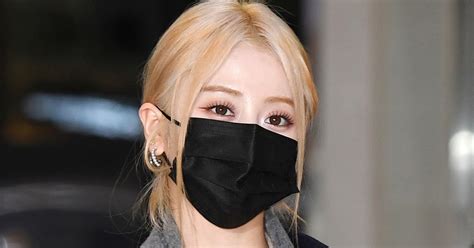 르세라핌 허윤진 ‘고급스러운 금발 헤어 포토엔hd