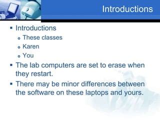 Word Processing Basics PPTX