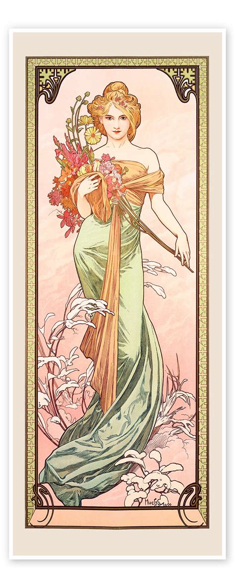 Alphonse Mucha Poster