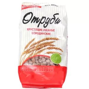 Отруби Хрустящие Ржаные Бородинские, Эльмика, 200г | $2.99 - купить на ...
