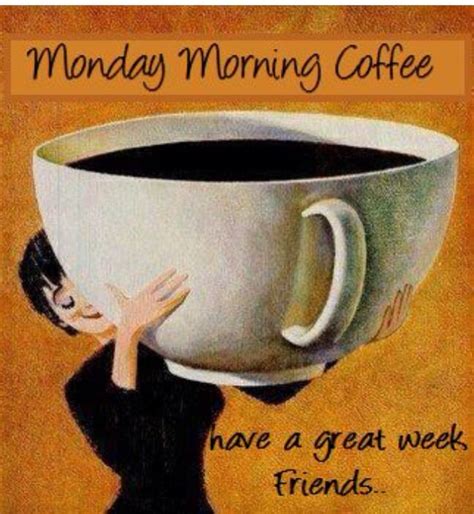 Happy Monday Coffee Cup