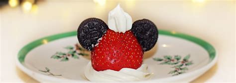 Strawberry Mickey Santa Hats