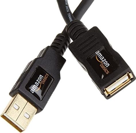 Amazon Basics Usb Extension Cable A Male To A Female Adapter Cord Feet Meters