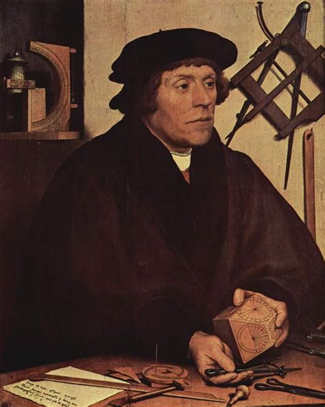 Portrait Of Nicholas Kratzer Via Hans Holbein The Youngersize 83x67 Cm