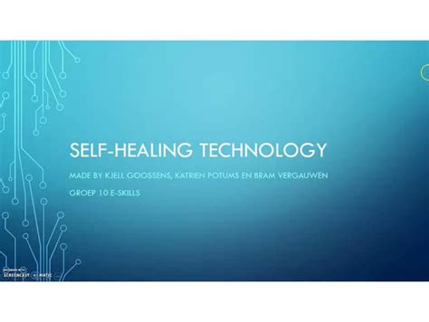 Ai Self Healing Technology Ppt