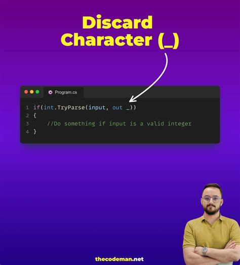Do You Know What Underscore Means In C It Is Used As A Discard