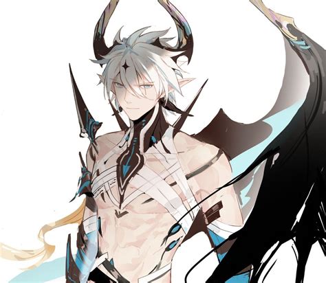 Kevin Honkai Impact Art Character Art Anime Merman Character Design