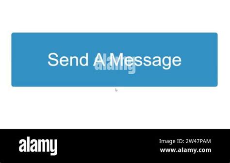 Mouse Cursor Slides Over And Clicks Send A Message On Social Media Web