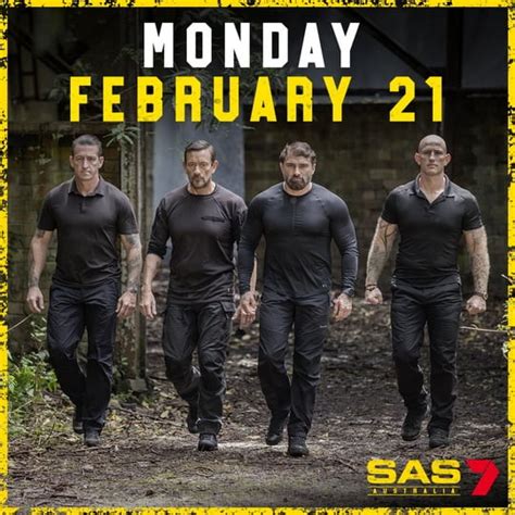 SAS Australia To Kick Off From Monday February St