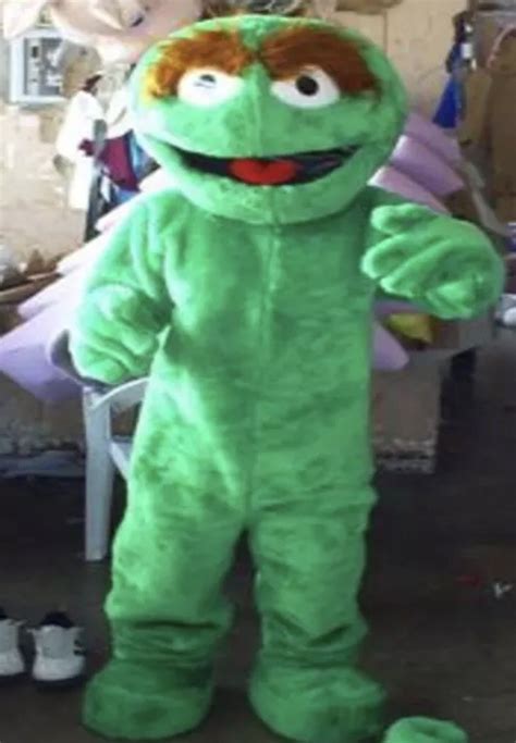 Oscar The Grouch Costume Adult