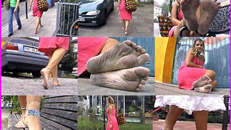Sheila Barefoot Outdoors Pt 1 Toes In Action Video Clips Clips4sale