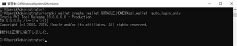 Oracle Database Client 19c Windows版を使ってrdsoracle 証明書を作成する手順 協栄情報ブログ