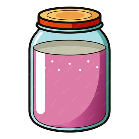 Jar Clipart Cartoon Style Vector Illustration Premium Ai Generated Vector