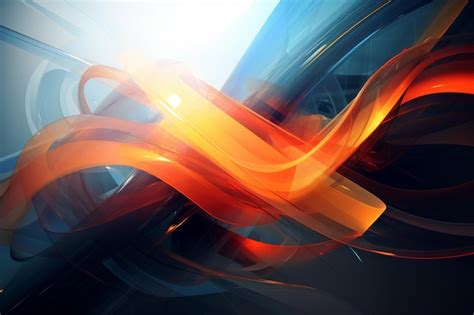 Dynamic Abstract Motion Background Premium Ai Generated Image
