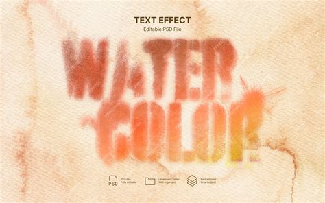 Premium Psd Blurred Text Effect