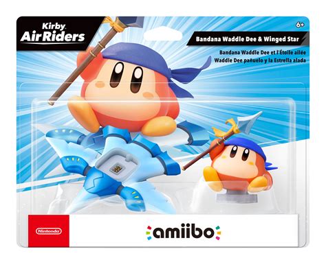 Amiibo™ Bandana Waddle Dee And Winged Star Kirby™ Air Riders Series