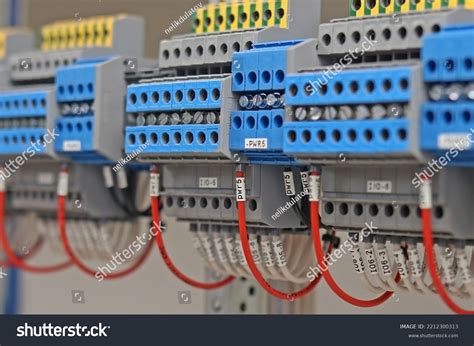 Electrical Terminal Connections Connecting Installation Wires Stock Photo 2212300313 Shutterstock