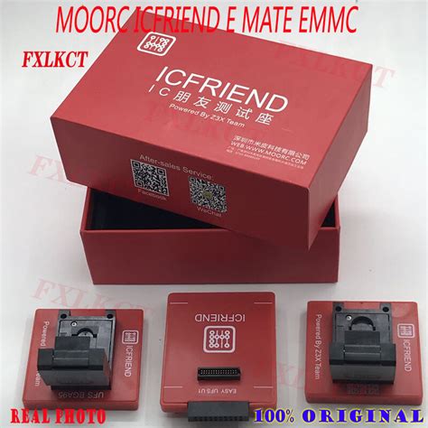 Moorc Icfriend ความเร็วสูง E Mate E Mate Pro Emmc Ics Emmc 13ใน1 Bga