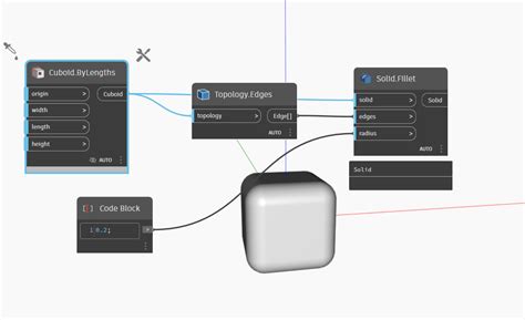 Create A Filleted Cuboid Geometry Dynamo