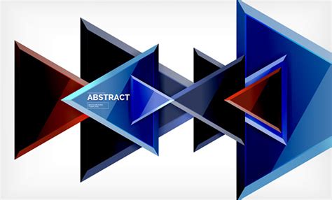 기술 미래 지향적 인 기하학적 3d 모양 최소한의 추상적인 배경 0명에 대한 스톡 벡터 아트 및 기타 이미지 0명 디자인
