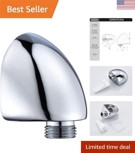 Wall Mount Hand Held Shower Supply Elbow 90 Degree