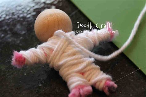 Make Your Own String Voodoo Dolls