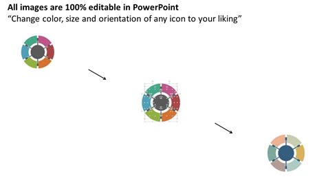 Fu Six Staged Cyclic About Us Methodology Flat Powerpoint Design