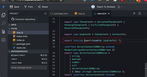 `use` Not Found In React Export With React `182` · Issue 42548 · Vercelnextjs · Github
