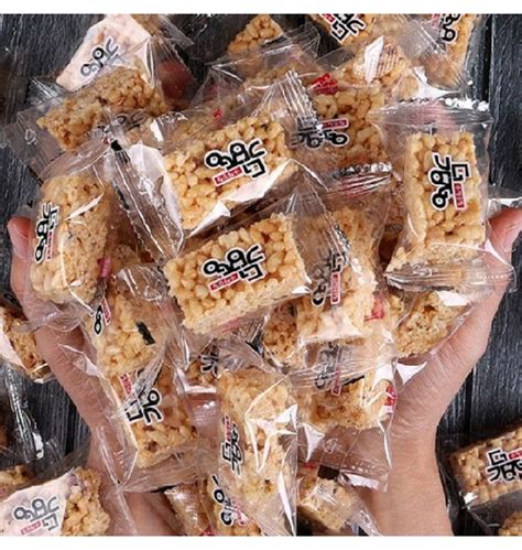 쌀강정 600g 대용량 개별 낱개 포장 과자 간식 [axk837] 티몬