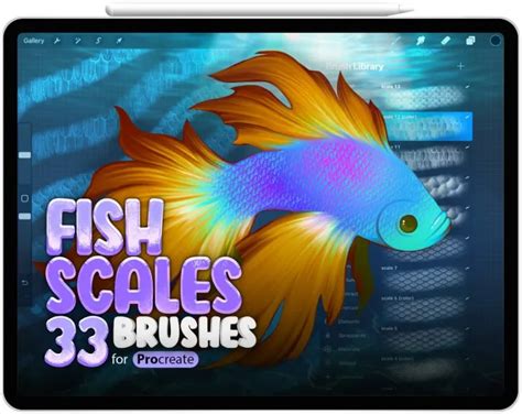 Best Procreate Scales Brush Packs Get Instant Scales Now