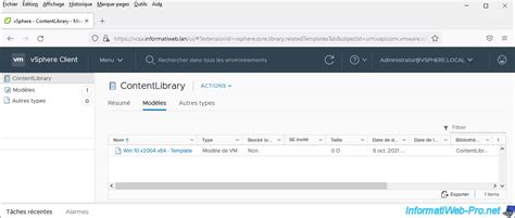Clone Virtual Machines To A Content Library On Vmware Vsphere 67 Vmware Tutorials