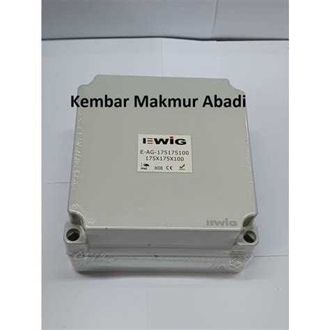 Jual Duradus 175×175×100mm Junction Box 175x175x100 Abs Ewig Polos Ip66 Shopee Indonesia