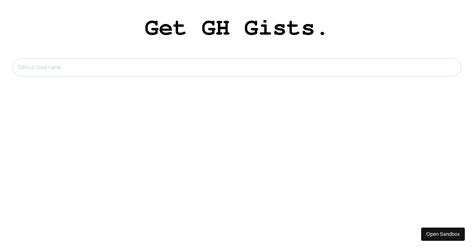 code assessment for front end engineer codesandbox