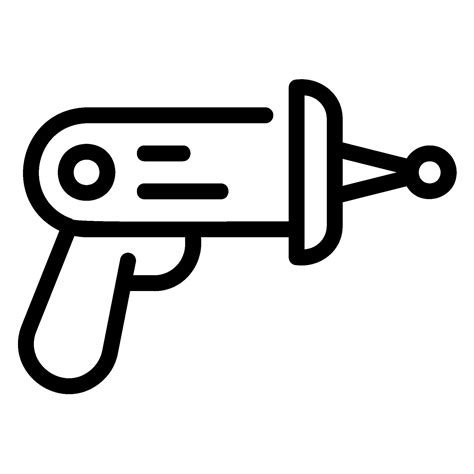 Laser Gun Line Icon 29443862 Vector Art At Vecteezy
