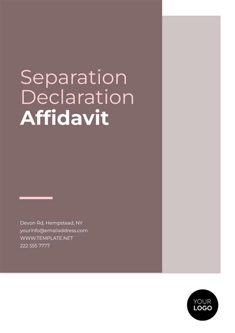 Free Affidavit Of Property Declaration Format Template To Edit Online