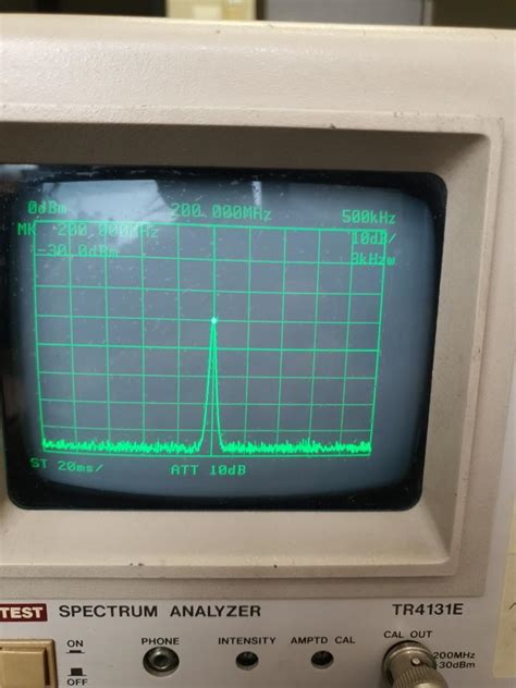 Advantest Tr4131e Spectrum Analyzer 10k To 3 5ghz Computers And Tech Office And Business
