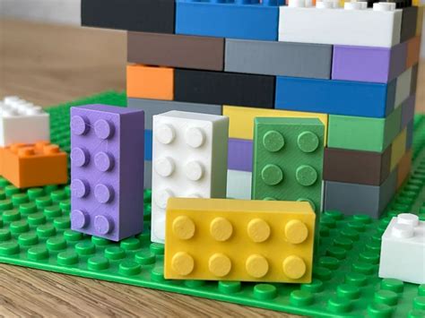 Precision Engineered 2x4 Compatible Brick Free 3d Print Model Makerworld