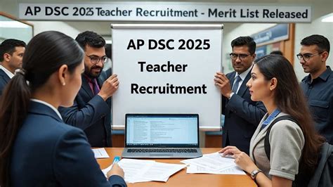 AP DSC Merit List Out Teaching Posts Selection Formula And Next Steps AUBSP