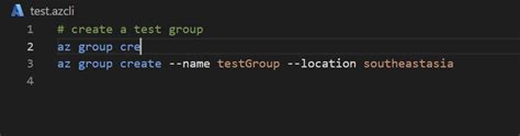 Intellisense Feature Fail In The Azure Clis Vscode Extension · Issue