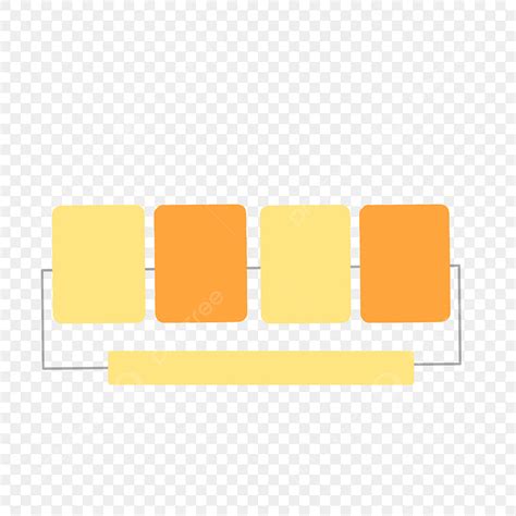Yellow Gradient Rectangle Classification Table Yellow Gradient