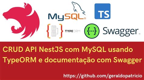 Crud Nestjs Mysql YouTube