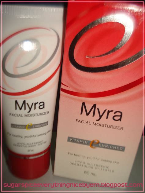 Sugar Spice And Everything Nice By Em Review Myra E Moisturizer