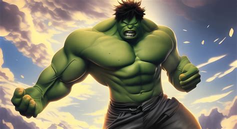 The Incredible Hulk Raging Against The World Ai Generated Artwork
